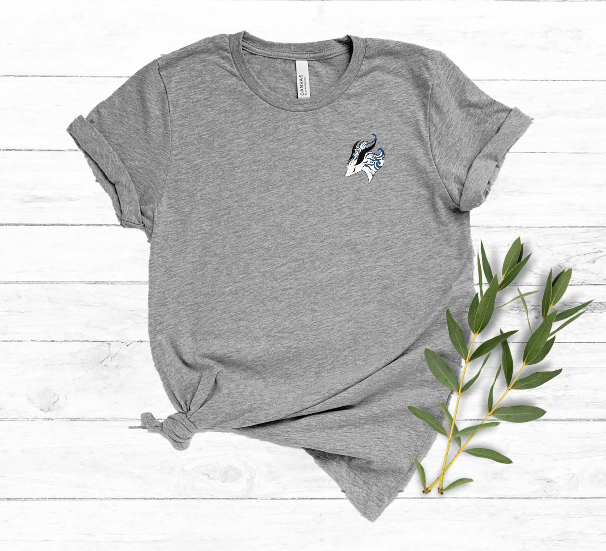 Ganyu Genshin Impact Minimalistic Shirt Genshin Constellation Ganyu T ...