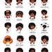 Daily Vibe Check Poster - Black Emotions, Feelings & Moods Chart - 18 ...