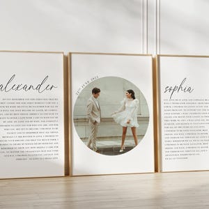 Personalised Vow Digital Download, Unique Anniversary Gift, Modern ...