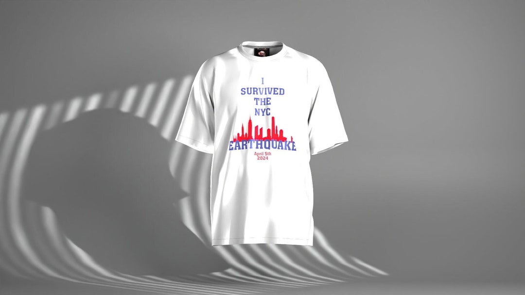 2024 I Survived NYC Earthquake Shirt, New Yorker T-shirt Gift, April ...