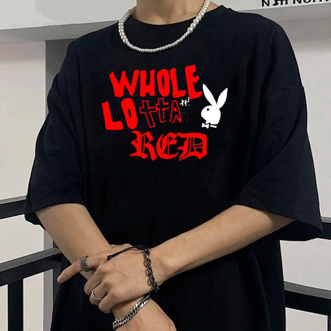 Whole Lotta Red Playboi Carti T Shirt, Rap Shirt, Y2k Tshirt, Playboy ...