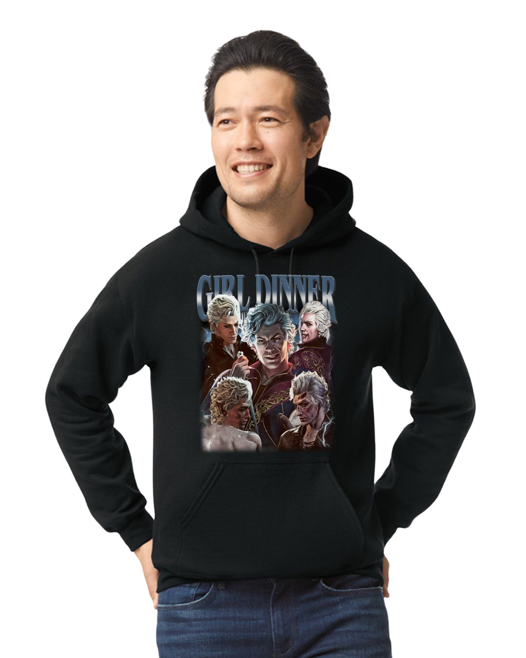 Astarion Baldurs Gate 3 Girl Dinner Vintage Hoodie, Baldurs Gate 3 ...