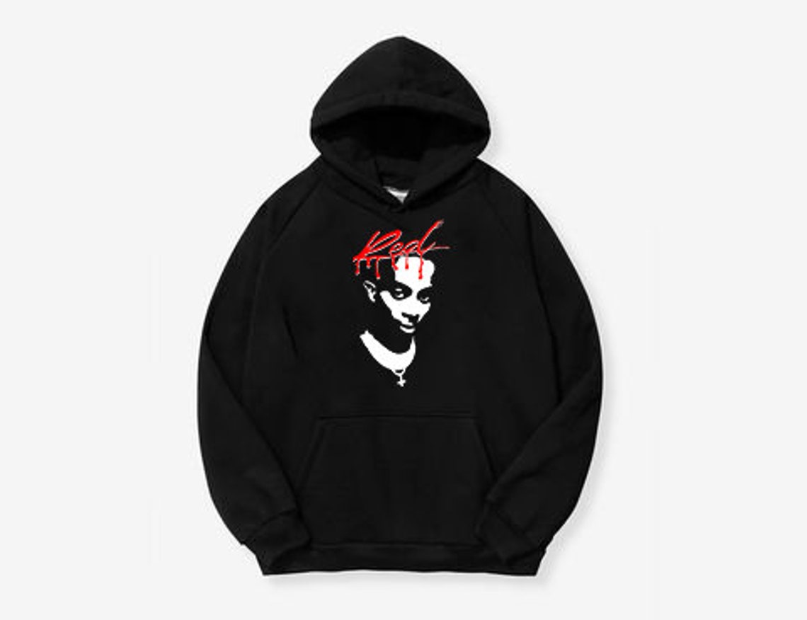 Playboi Carti "red"/ Punk Hoodie, Ghotic Hoodie, Aesthetic Clothing ...