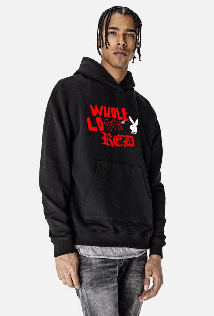Whole Lotta Red Playboi Carti Hoodie, Rap Hoodie, Hoodie Merch, Y2k ...