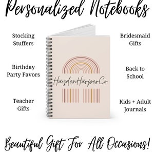 Personalized Notebook for Girls Notebook for Women Notebook - Etsy