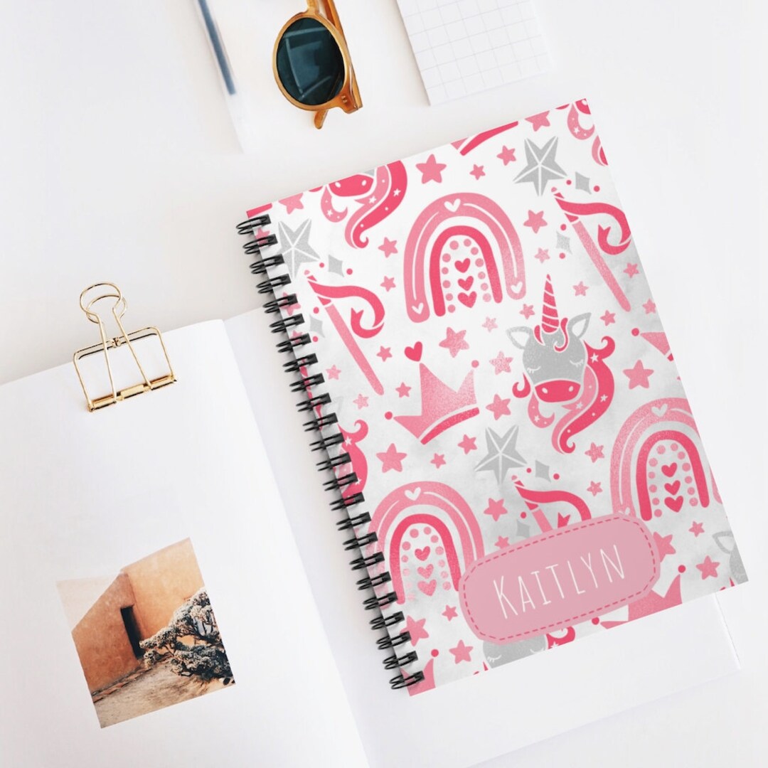 Personalized Notebook for Girls Notebook for Women Notebook - Etsy