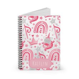 Personalized Notebook for Girls Notebook for Women Notebook - Etsy