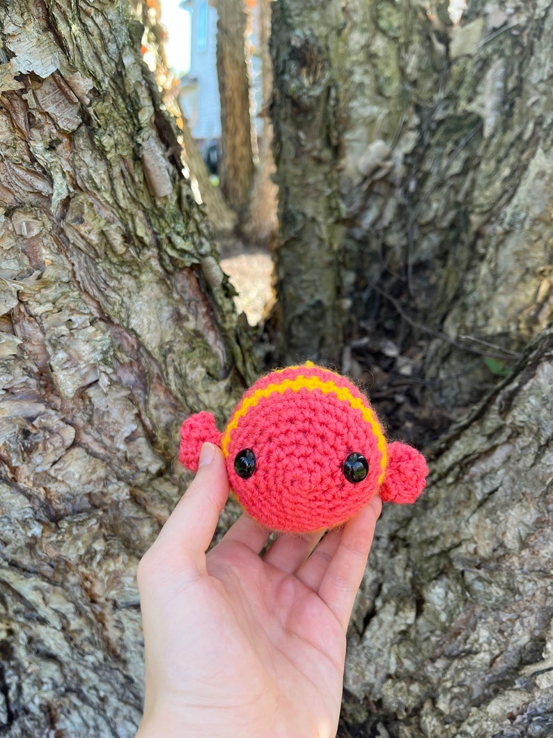 Handmade Crochet Fish Plush/stuffed Animal, Amigurumi - Etsy