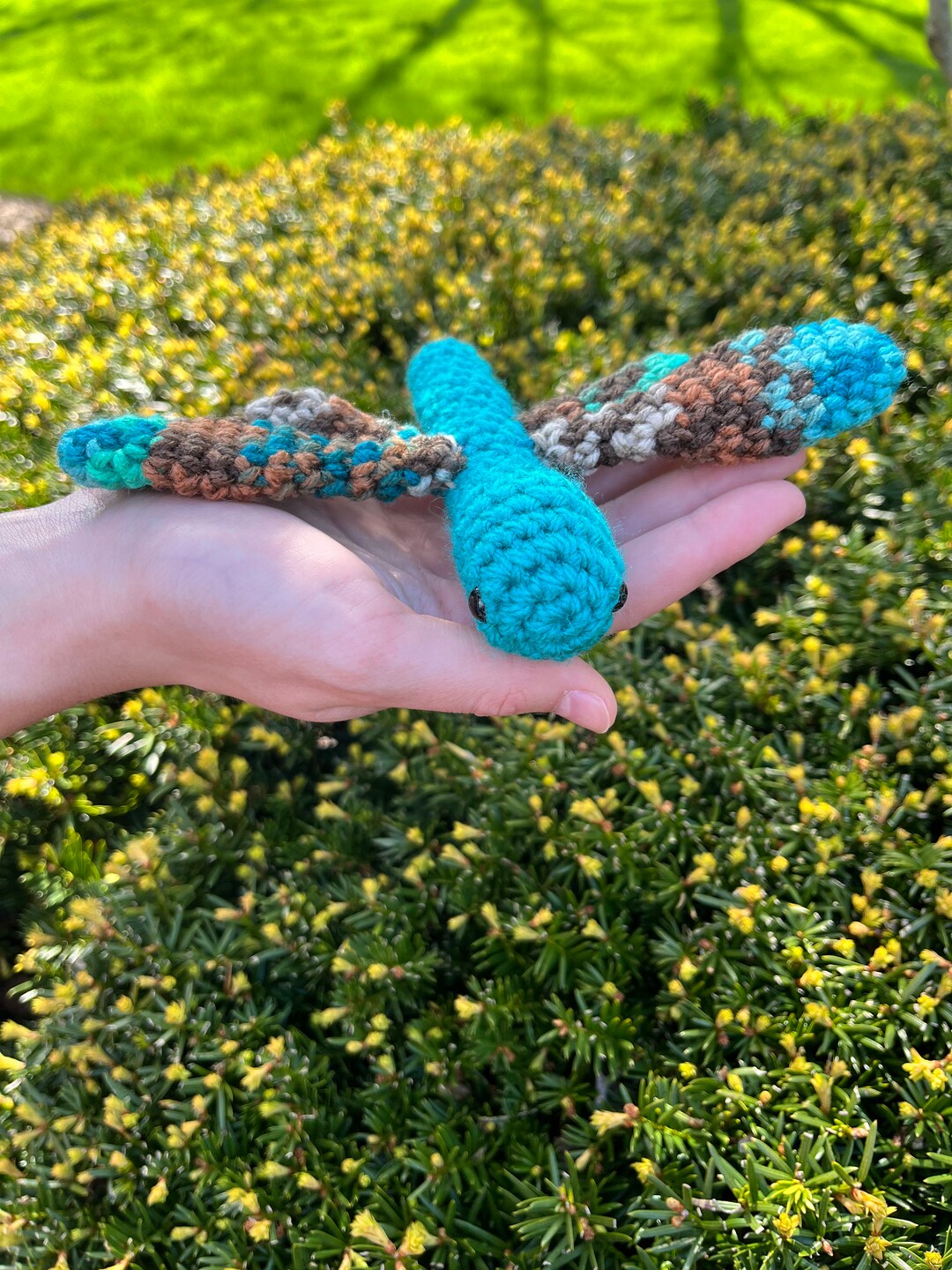 Handmade Crochet Dragonfly Plush/stuffed Animal, Amigurumi - Etsy