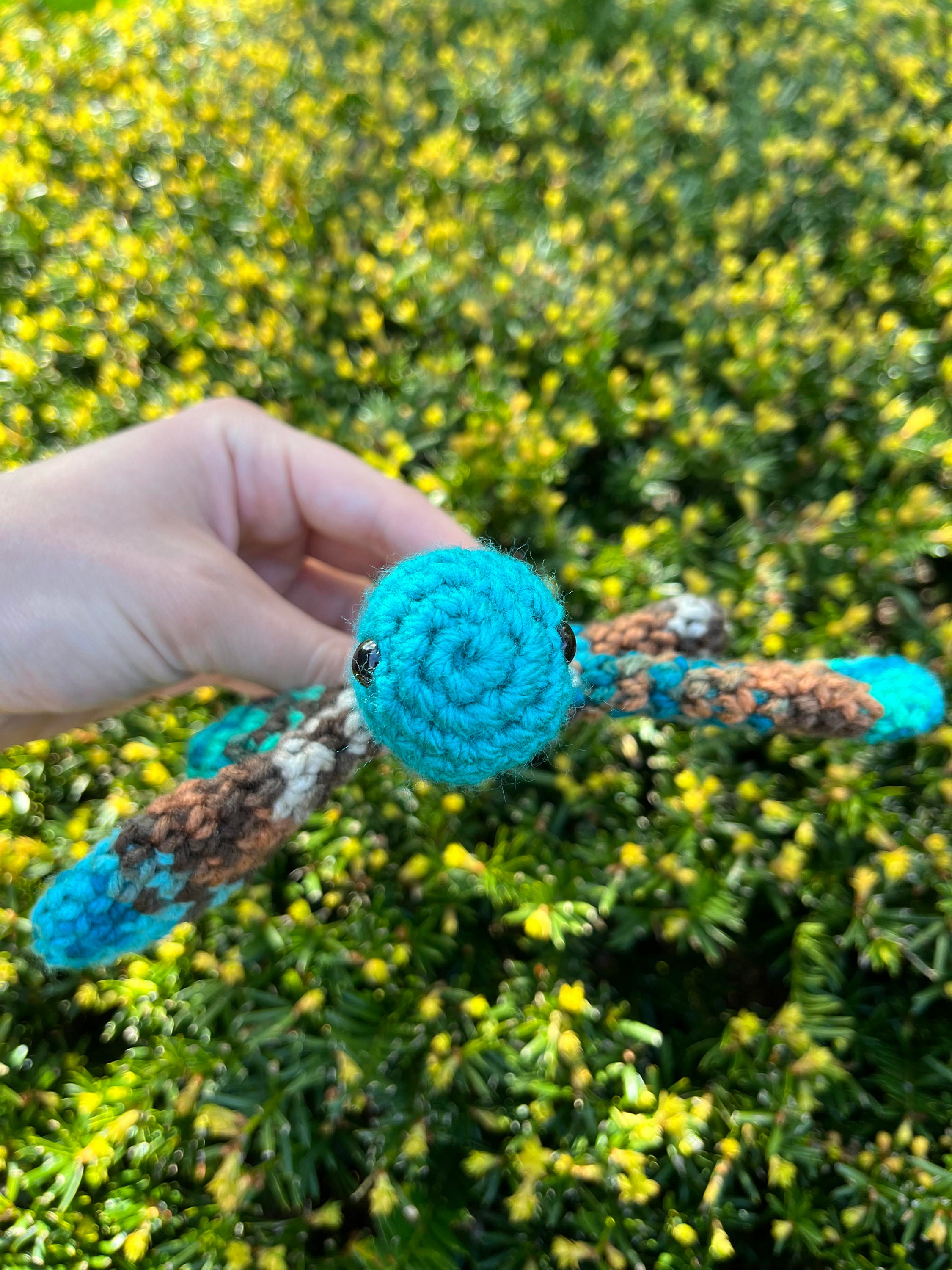 Handmade Crochet Dragonfly Plush/stuffed Animal Amigurumi - Etsy