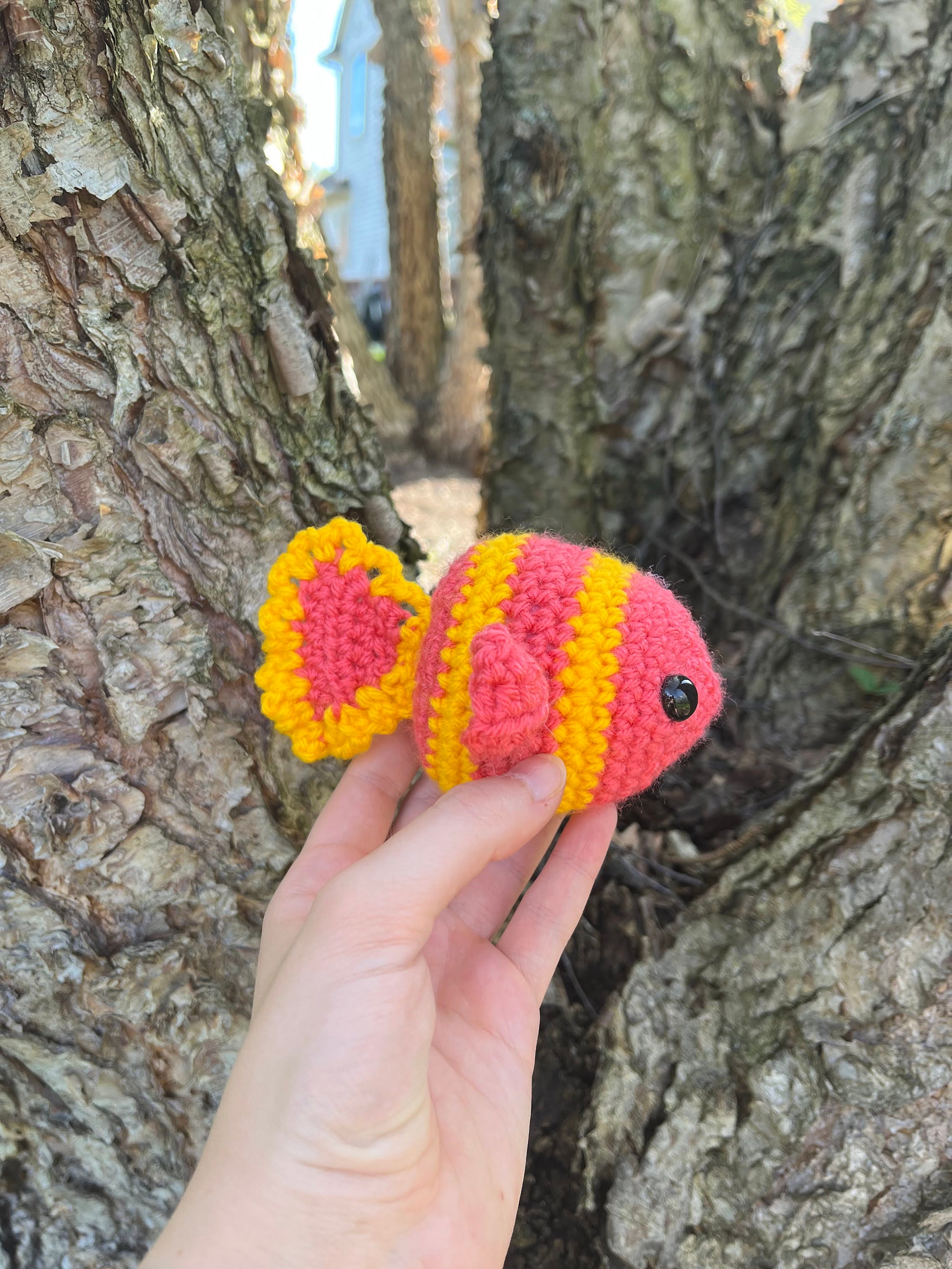 Handmade Crochet Fish Plush/stuffed Animal, Amigurumi - Etsy