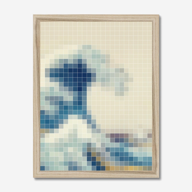 Pixelated - Etsy