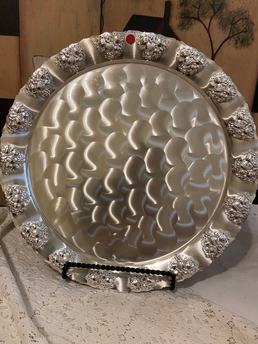 Quíst West Germany Silver Plated Serving Tray - Etsy