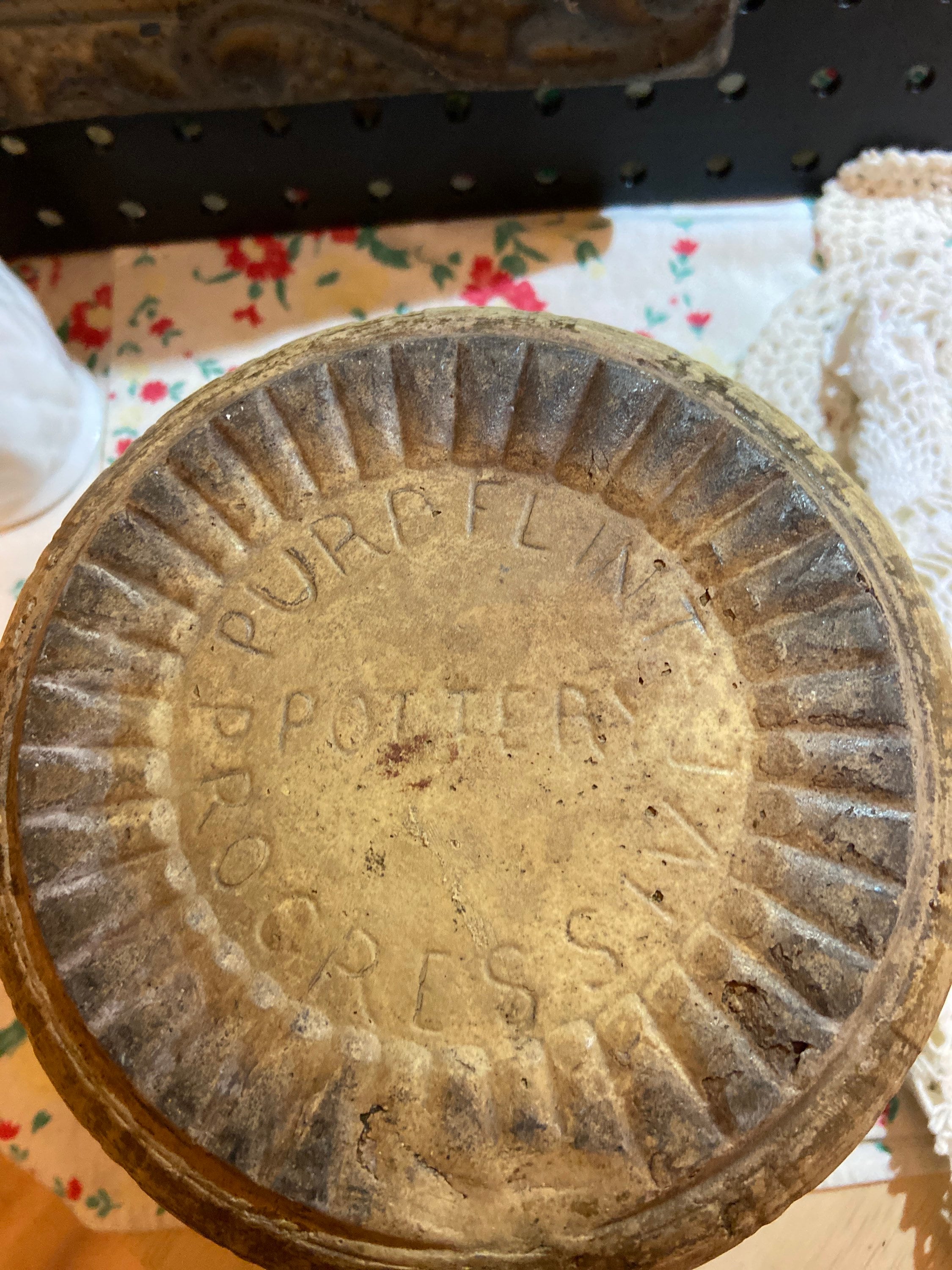 Antique Progressive Pottery Pure Flint Small Bean Pot - Etsy