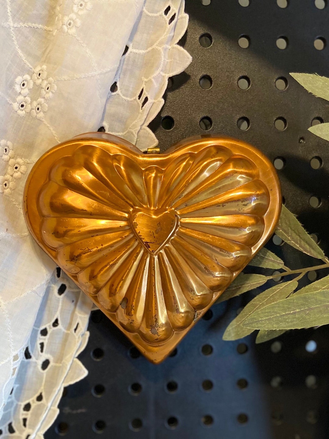ODI Solid Copper Heart Shaped Jello Mold Made in Portugal - Etsy