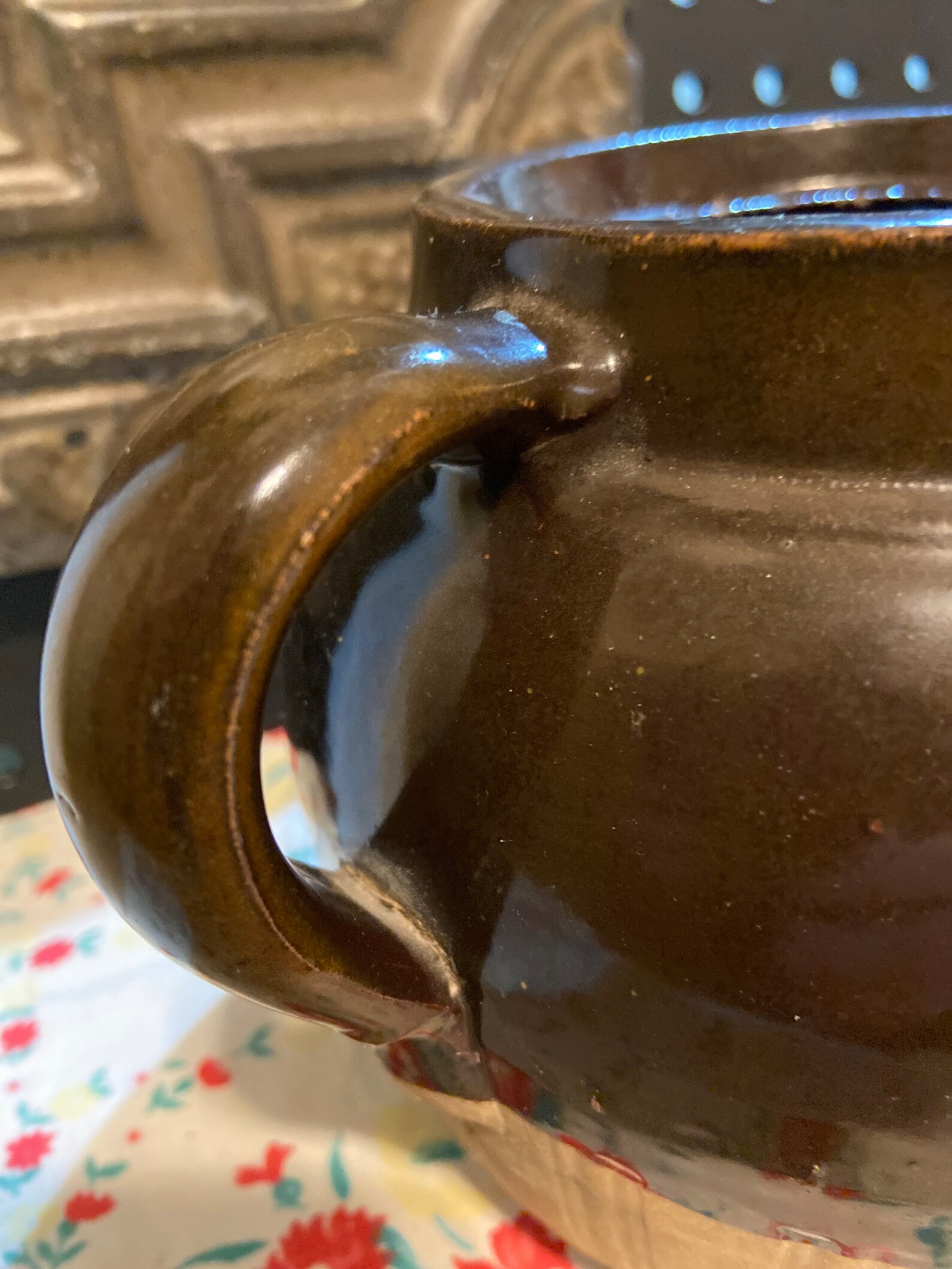 Antique Progressive Pottery Pure Flint Small Bean Pot - Etsy