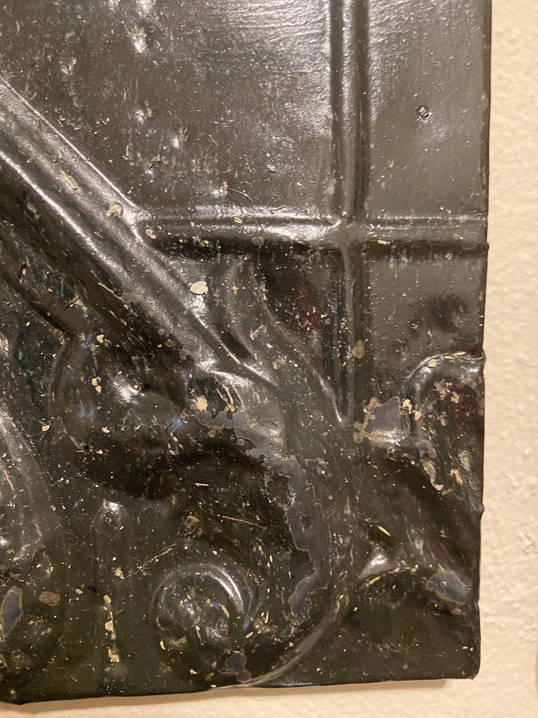 Metal Ceiling Tile Artwork - Etsy