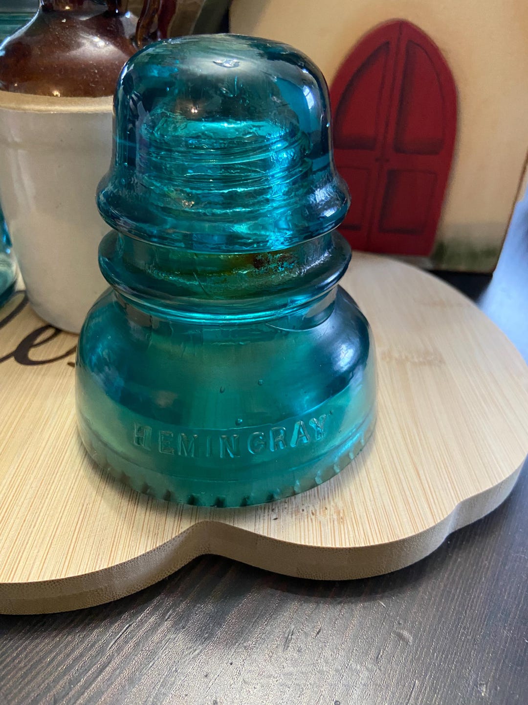 Hemingray Green Glass Insulator No 40 - Etsy