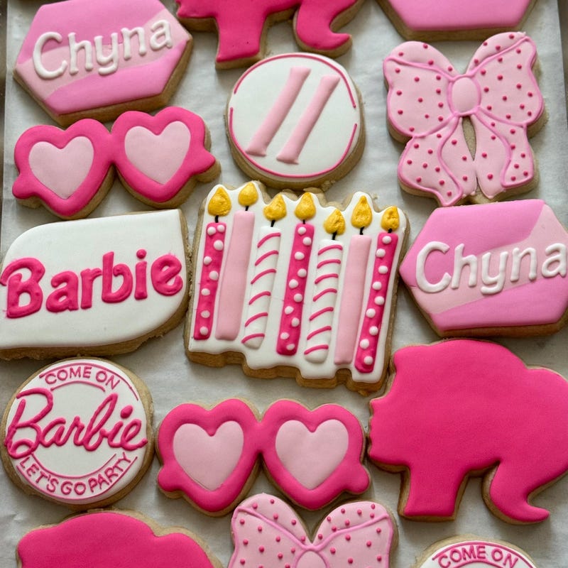 Barbie Cookies - Etsy