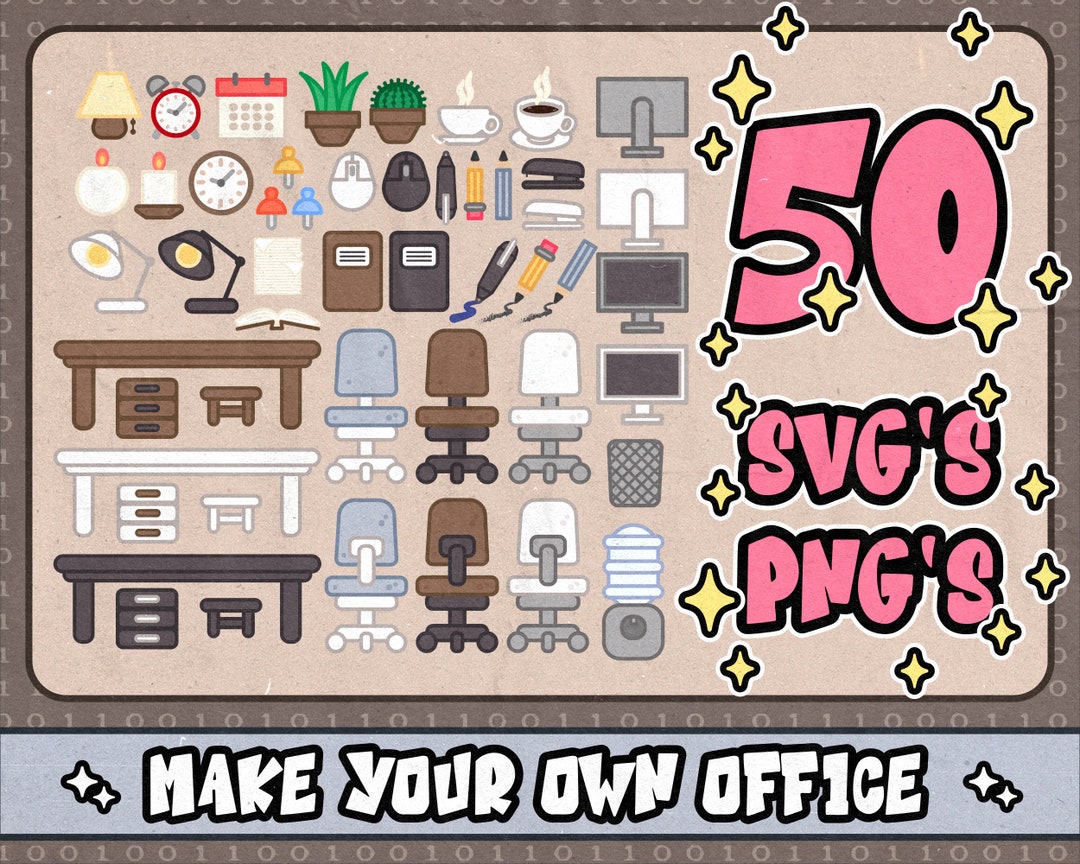 Office Svghome Office Svgdesk Clipartsvg for Cricut and ...