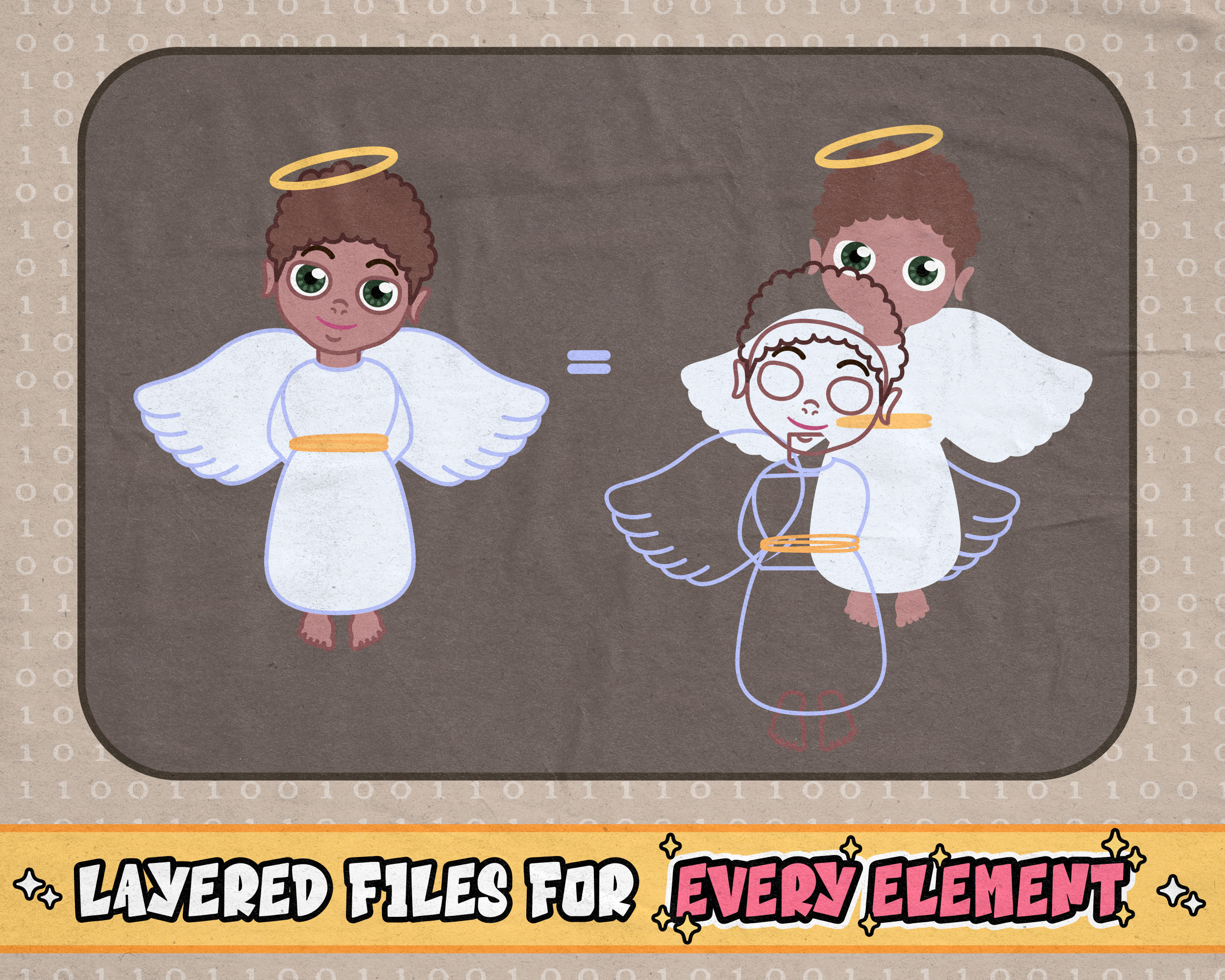 Angel Boy Clipartholy Svgcute Angel Svgsvg for Cricut and - Etsy
