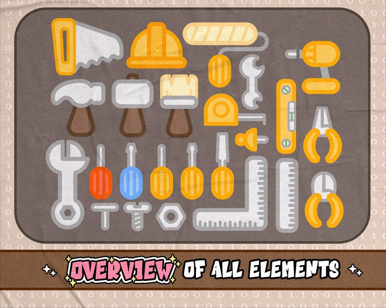 Cute Tools Cliparttools Svgcute Svgsvg for Cricut and Silhouettetrendy ...