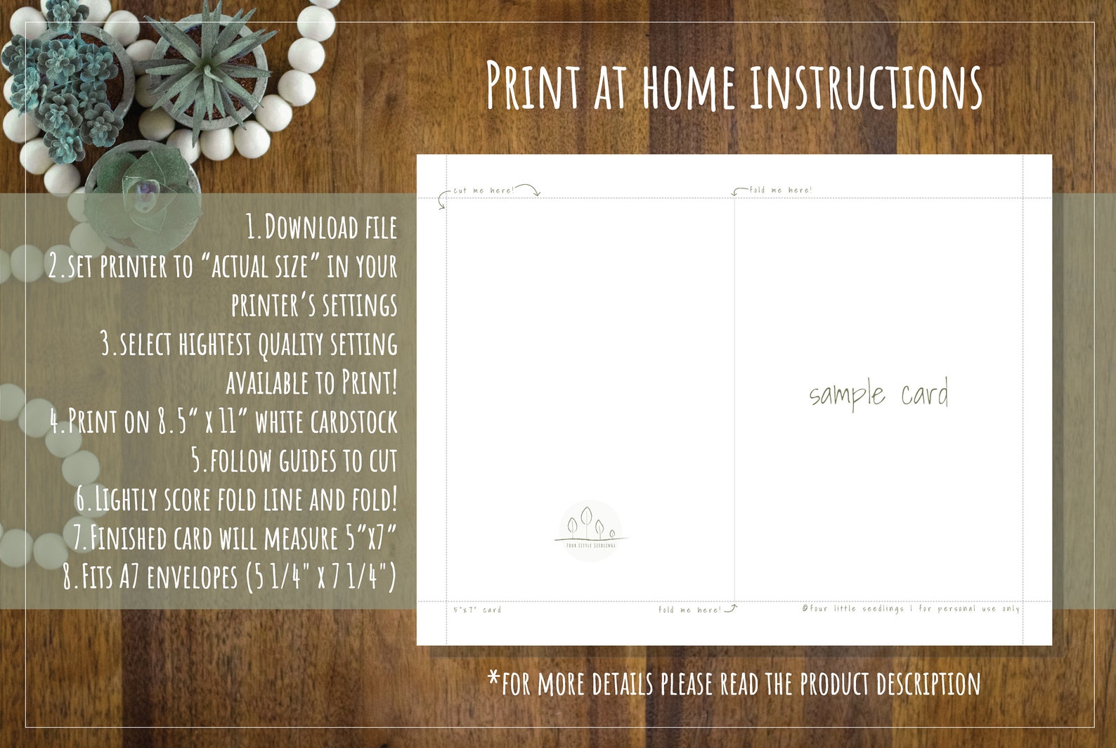 Printable Birthday Card Foldable Cake Celebrate Watercolor Blank Inside ...