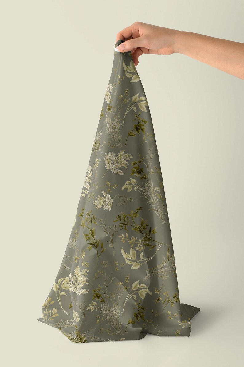 Greenery Patterns Digital Paper Watercolor Clipart Greenery Seamless ...