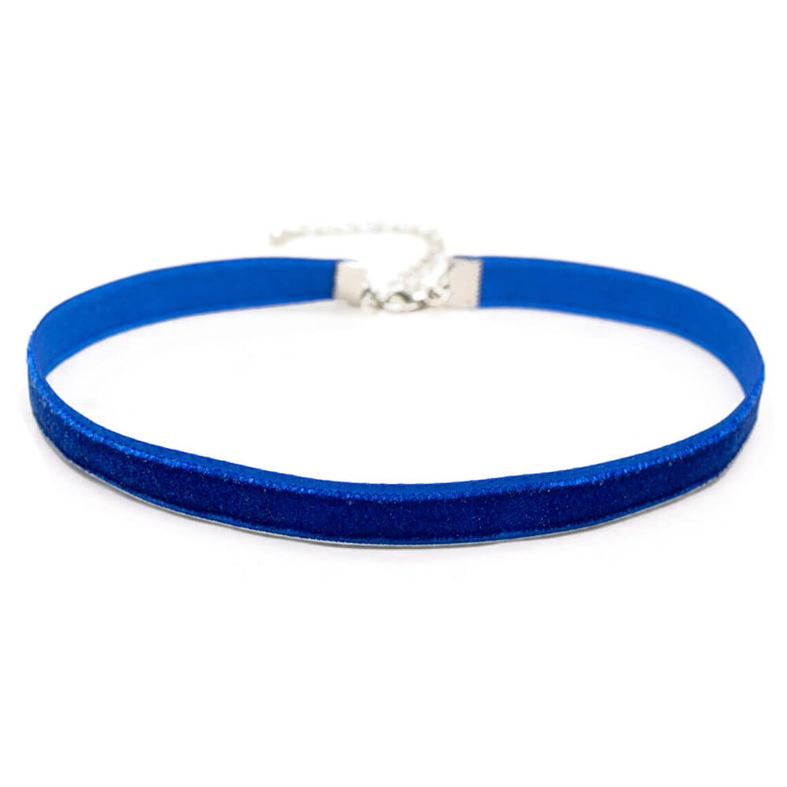 Blue Velvet Choker Necklace Velvet Choker Blue Choker - Etsy