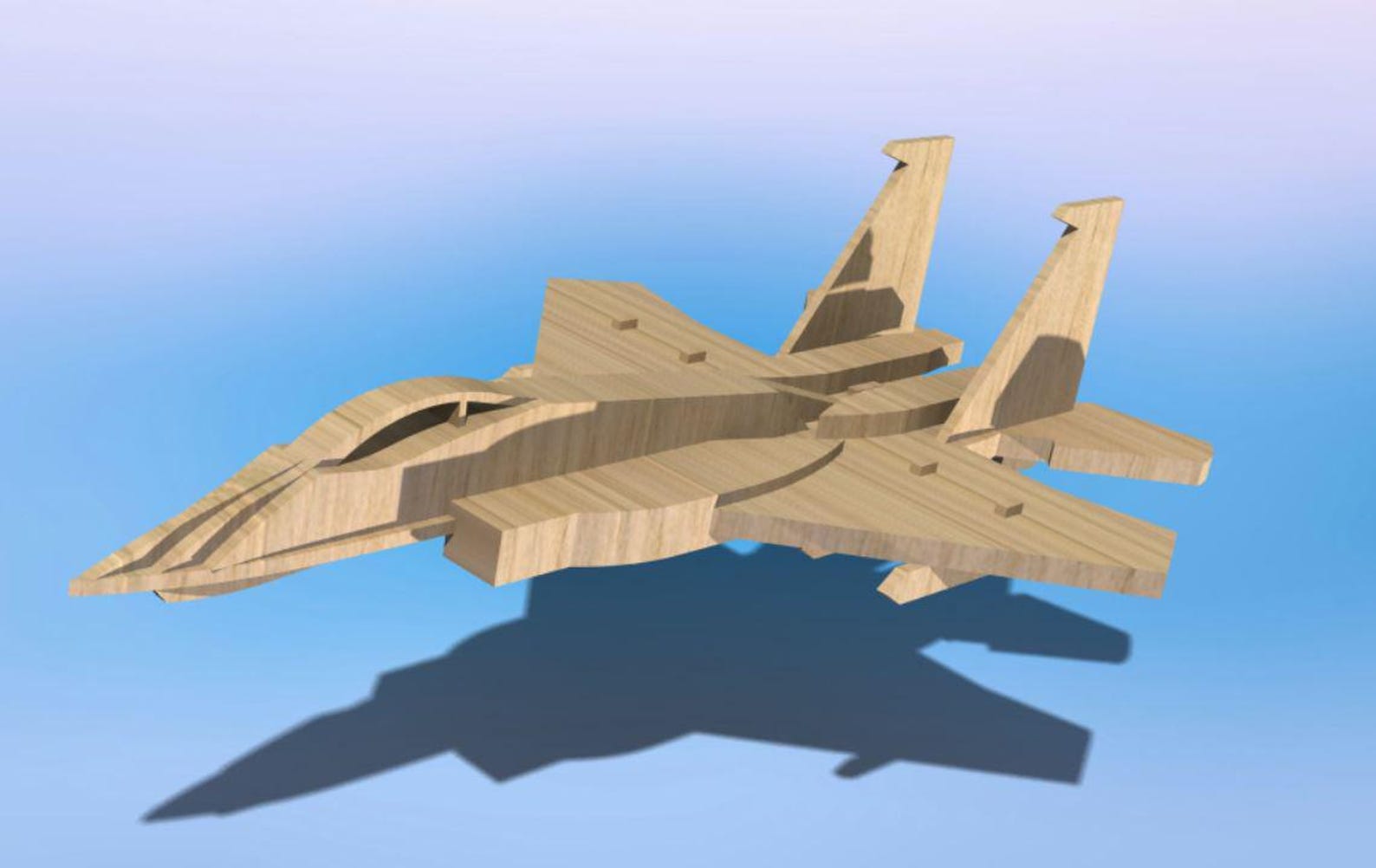 Jet Fighter Cardboard Plans DIY Model Print and Build It Yourself - Etsy