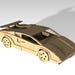 Lamborghini Countach DIY Wood Plans Patterns Plus DXF and SVG Files ...