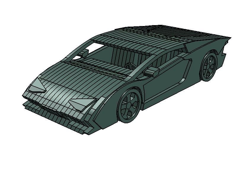Lamborghini Aventador 3D Print DIGITAL STL FILE - Etsy