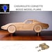 Chevrolet Corvette Stingray DIY Wood Plans Patterns Plus DXF and SVG ...