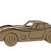 Chevrolet Corvette Stingray DIY Wood Plans Patterns Plus DXF and SVG ...