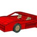 Ferrari Testarossa DIY Wood Plans Plus DXF and SVG Files Laser Cut Cnc ...