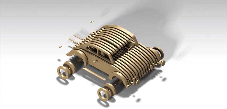 Volkswagen Beetle DIY Wood Plans - Etsy