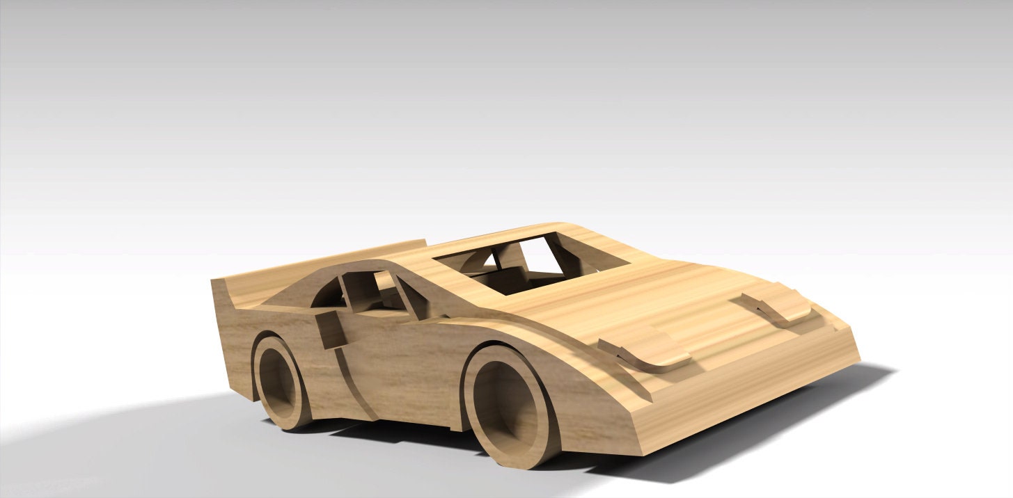 Simple Ferrari F40 DIY Wood Plans - Etsy