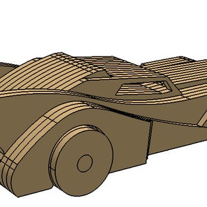BATMOBILE Easy to Follow Cardboard Plans - Etsy UK