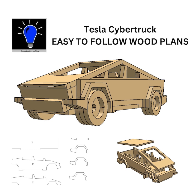 Toy Car Patterns for Cnc - Etsy