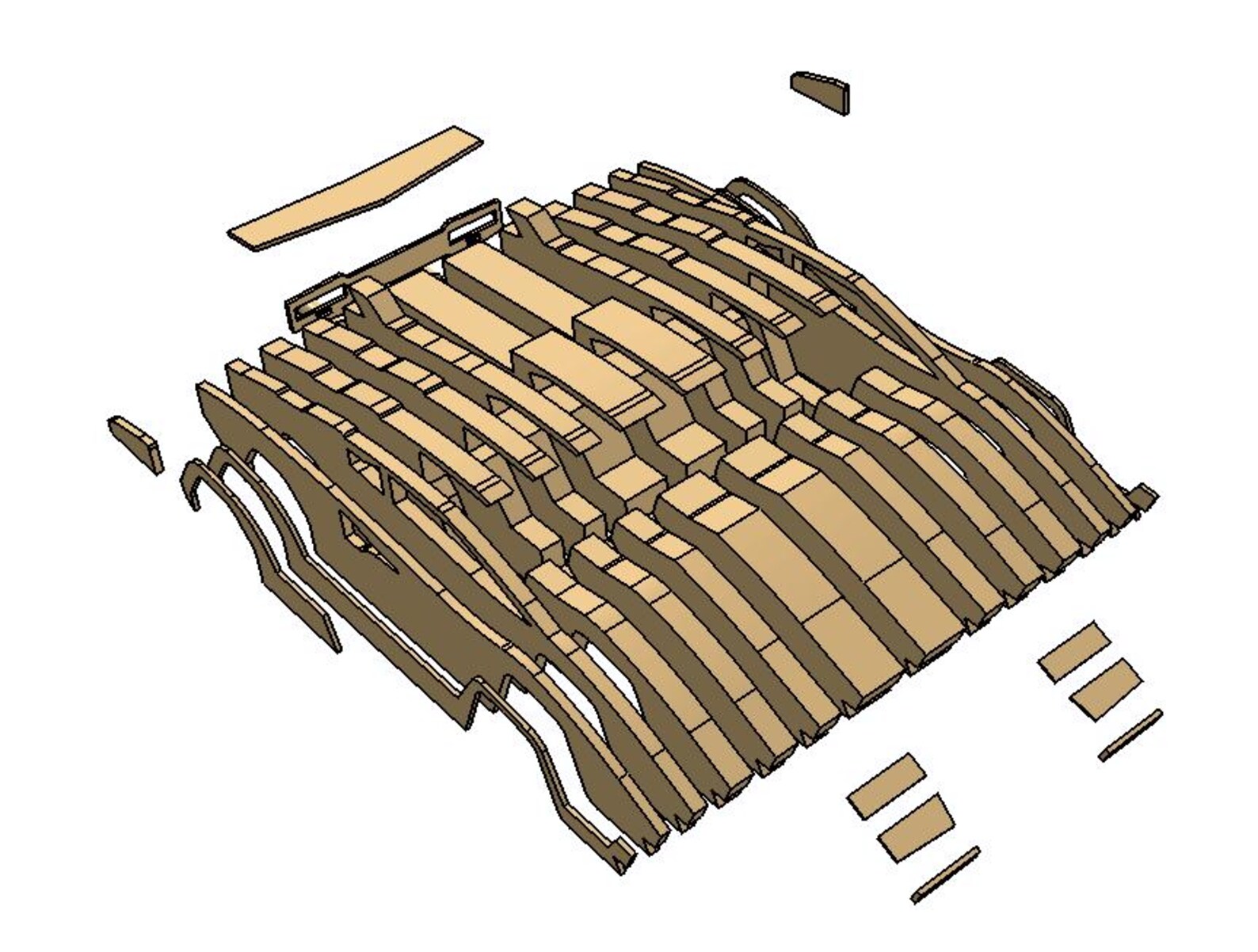 Lamborghini Countach DIY Wood Plans Patterns Plus DXF and SVG Files ...