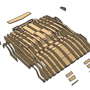 Lamborghini Countach DIY Wood Plans Patterns Plus DXF and SVG Files ...