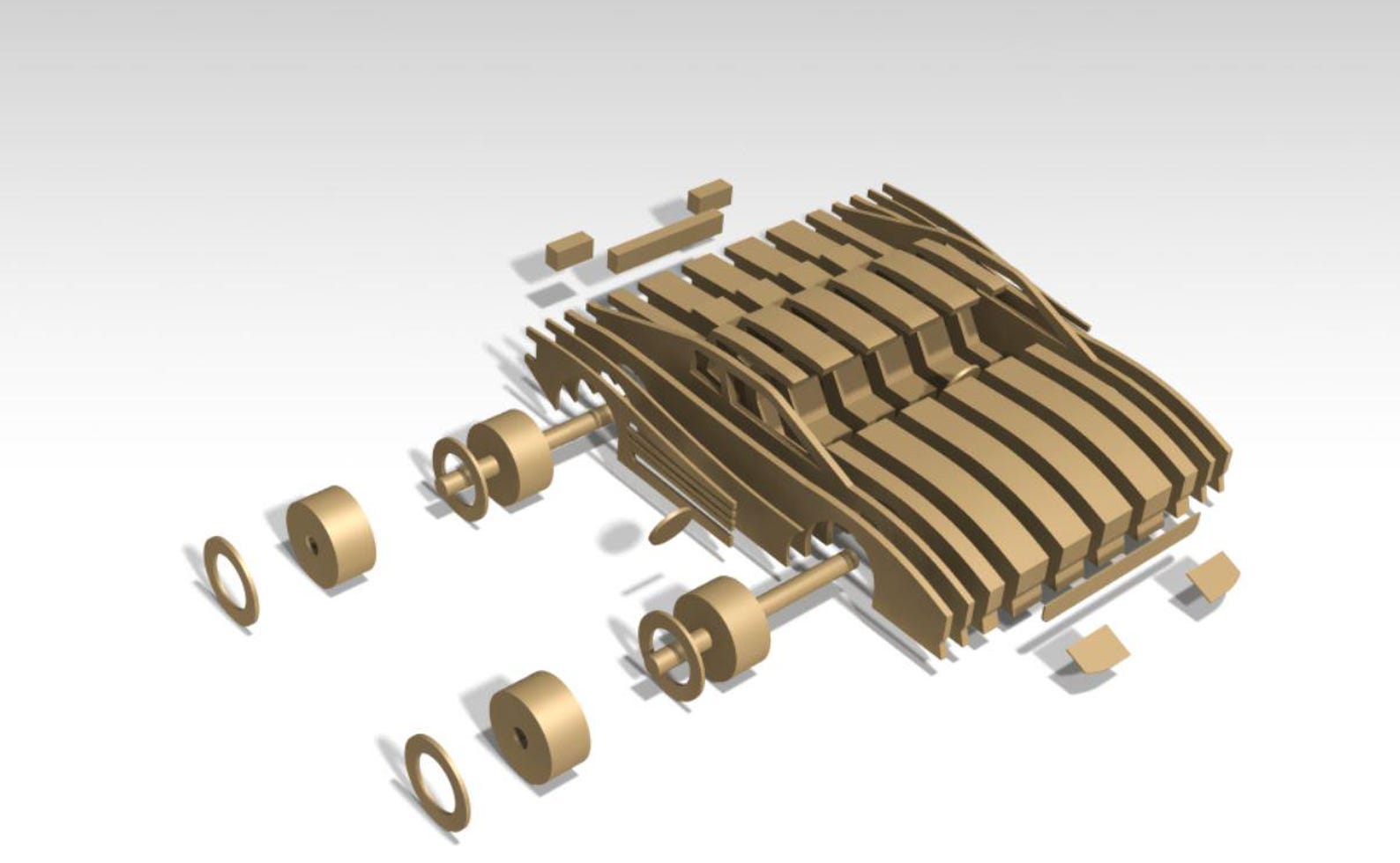 Ferrari Testarossa DIY Wood Plans Plus DXF and SVG Files Laser Cut Cnc ...