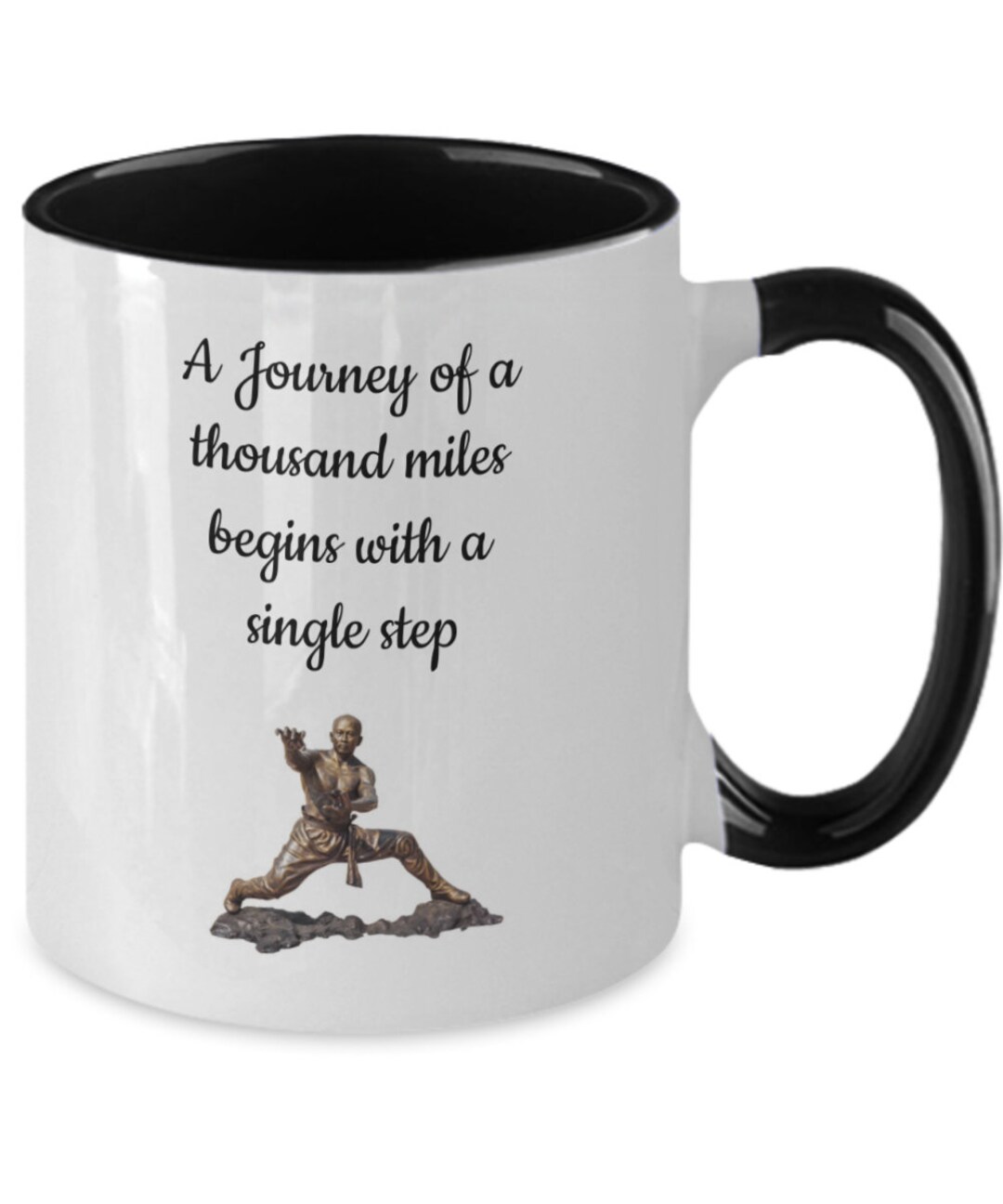 Sip of Positivity: Inspirational Coffee Mug Delight Two Tone - Etsy