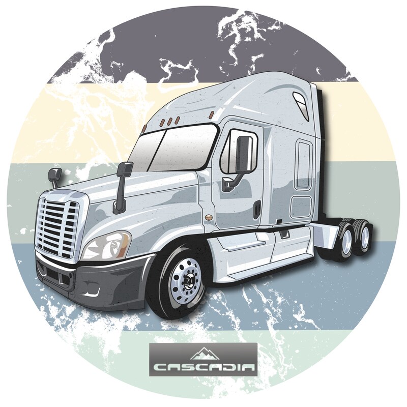 Freightliner Cascadia - Etsy