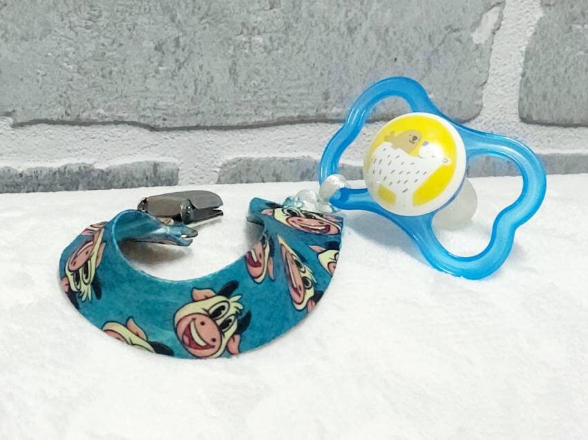 Cow Pacifier Holder/ Vaca Lola Sujetador De Chupon - Etsy