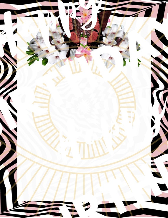 Trippy Pretty Butterfly Note - Etsy