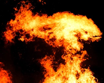 Abstract Fire Art - Etsy