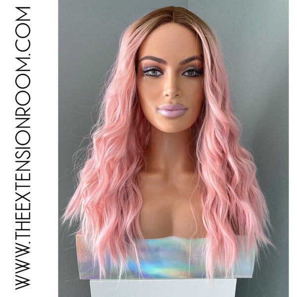 Pink Wig - Etsy