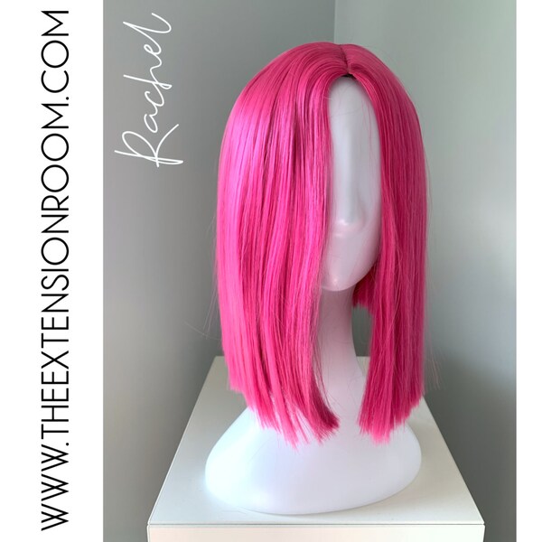 Hot Pink Wig - Etsy