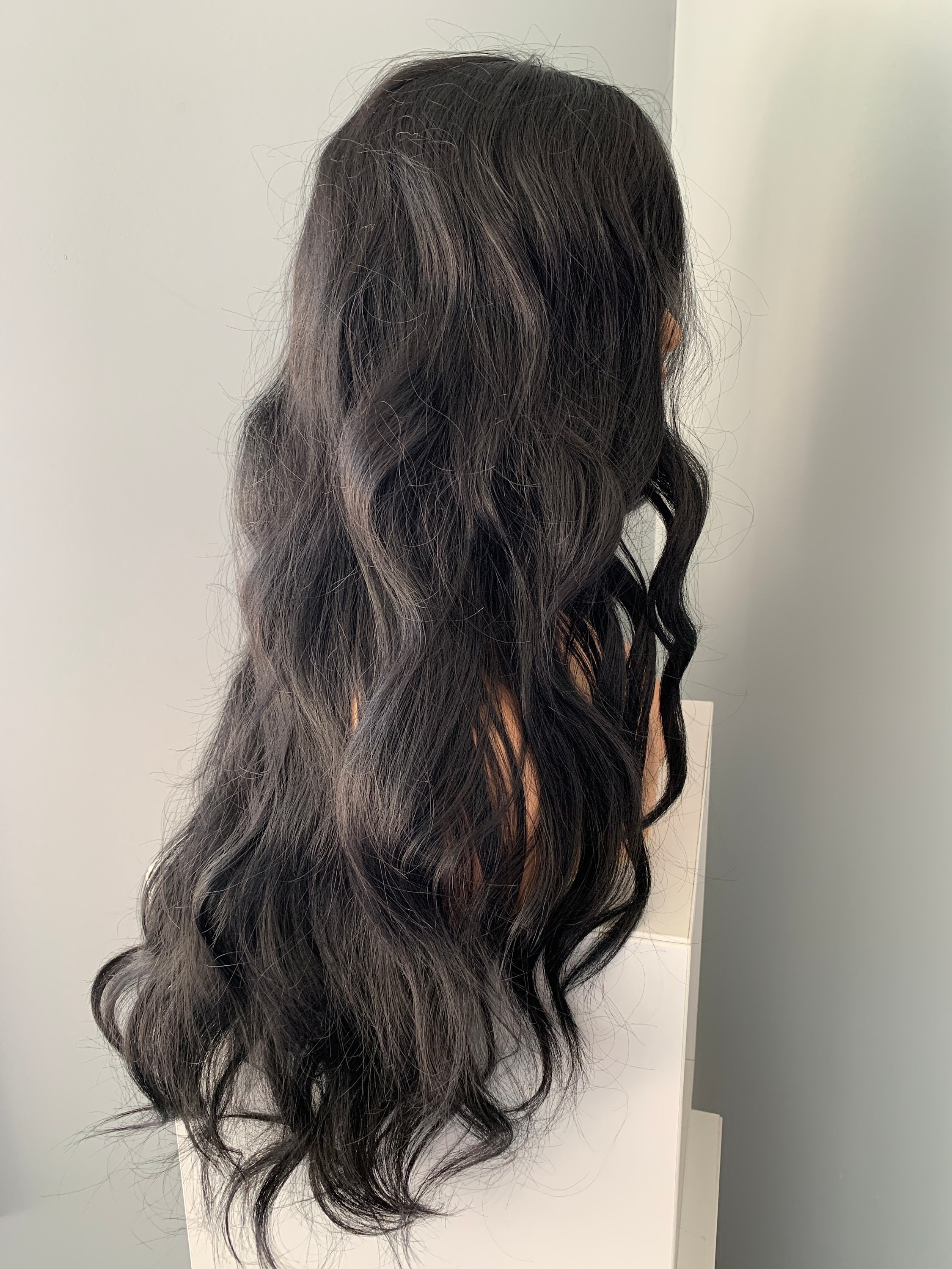 Black Body 26 Inch Wave Lace Front Wig Naomi - Etsy